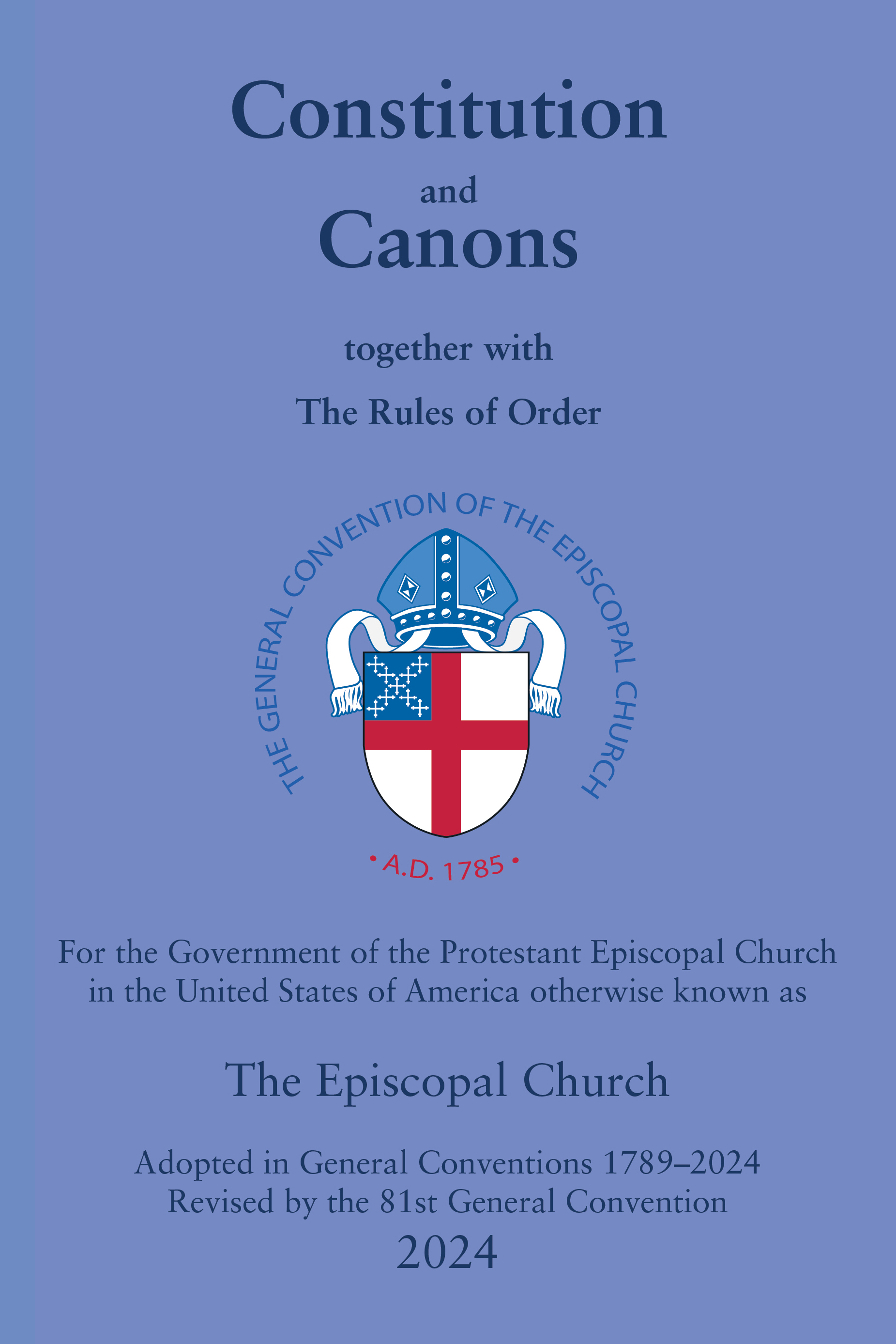 ChurchPublishing.org: Constitution and Canons, 2024 Edition